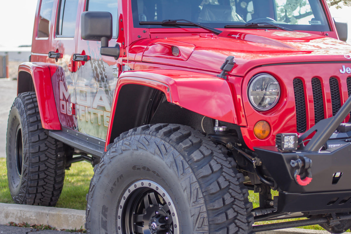 JK-Max Fender Flares – Notch Customs