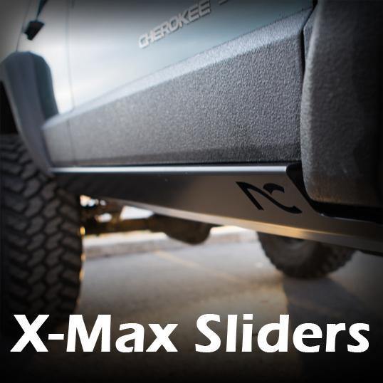 X-Max Sliders | Jeep Cherokee XJ Rock Sliders – Notch Customs